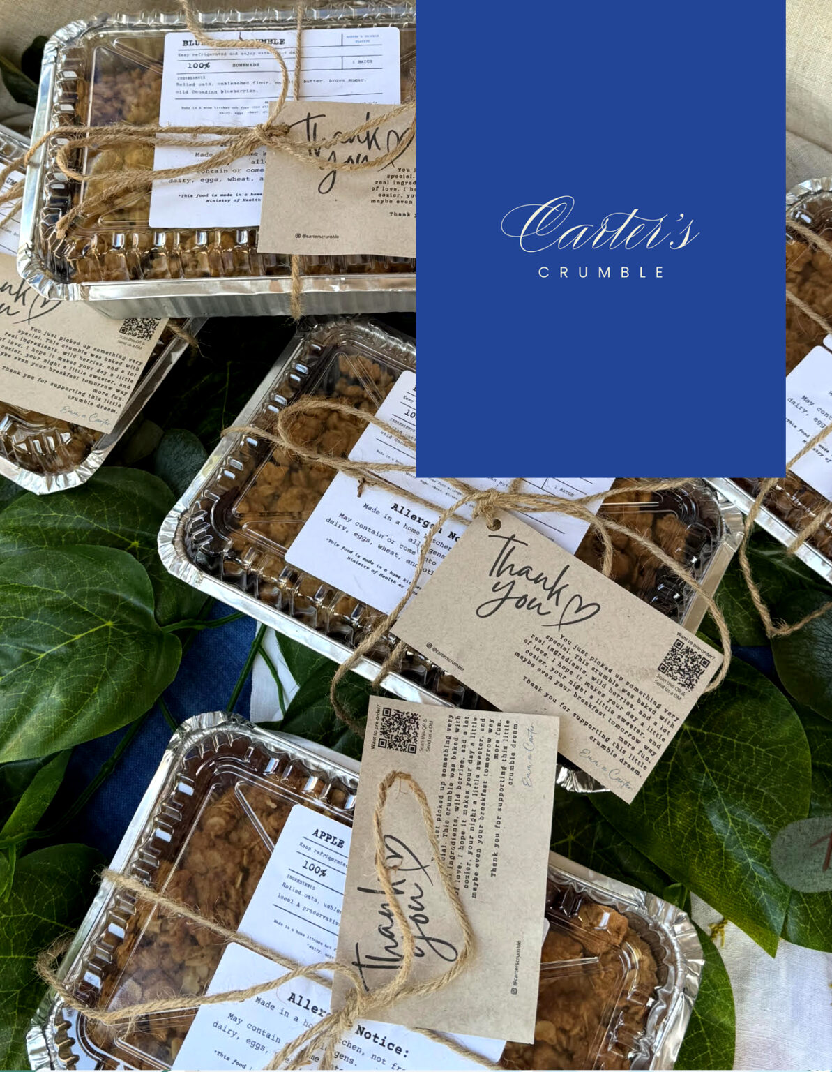Carter’s Crumbles – A Moveable Feast Catering